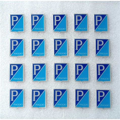 Jual Emblem Depan Vespa Logo P Piaggio P Coret Shopee Indonesia