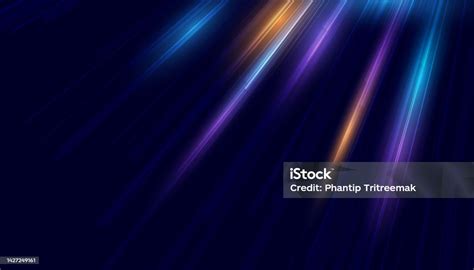 현대 추상 속도 라이트 라인 효과 미래 지향적 다이나믹 모션 기술 배너 또는 포스터 디자인 배경 아이디어를위한 모션 패턴 벡터 Eps10 0명에 대한 스톡 벡터 아트 및