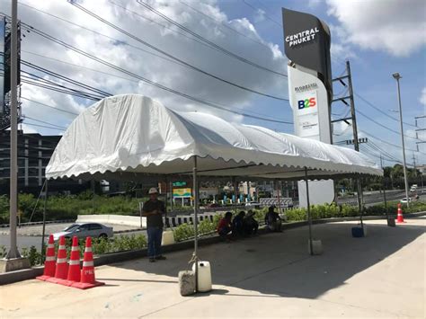 ตัวอย่างเต็นท์ขนาด 5x12 เมตร บริการเต็นท์เช่า จ ภูเก็ต