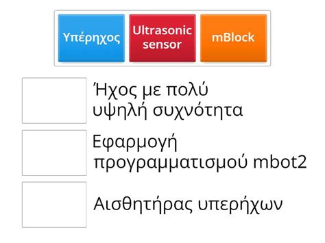 Mbot2 Ultrasonic Sensor Match Up