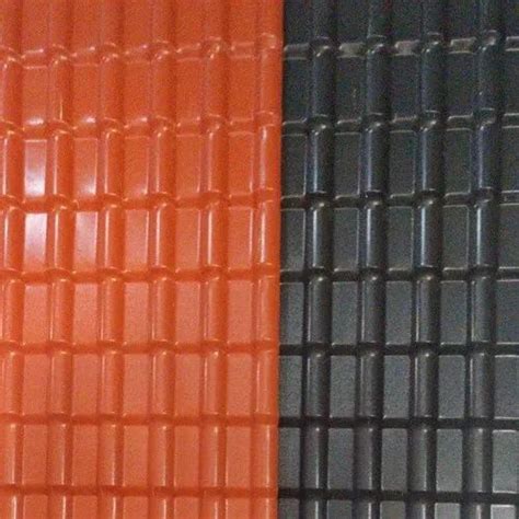 Surya Terracota Upvc Tile Profile Roofing Sheet At Rs 120square Feet