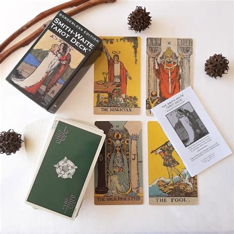 Tarot Rider Waite Sin Bordes Casa Mannaz Tienda Esotérica Chile