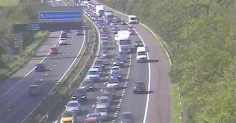 M4 Traffic Recap Long Delays And Congestion Near Bristol Following