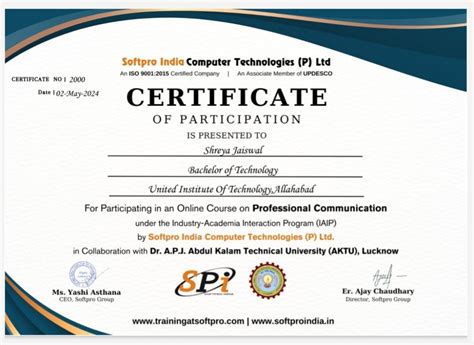 Shreya Jaiswal On Linkedin I Am Thrilled To Announce That I Have Successfully Completed A…