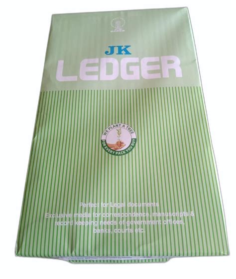 Green Ledger Paper
