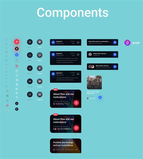 Podcast Mobile App Behance