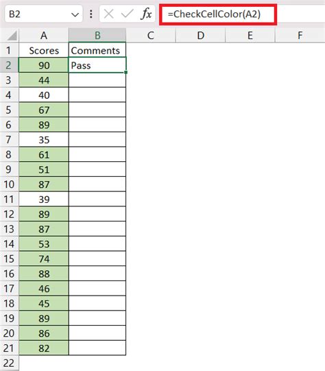 Check If Cell Color Is Green In Excel 2 Quick Methods Myexcelonline
