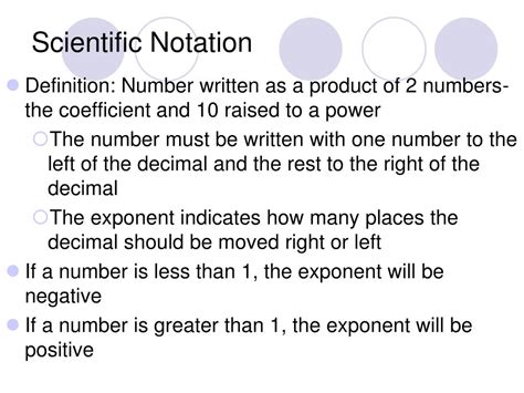 Ppt Scientific Exponential Notation Powerpoint Presentation Free
