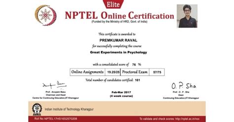 what is nptel how we get certificate from iit and iim