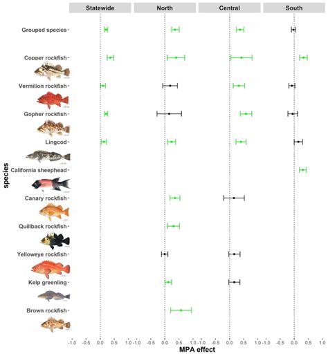 Statewide And Bioregional Mpa Effects For Modeled Focal Species Download Scientific Diagram