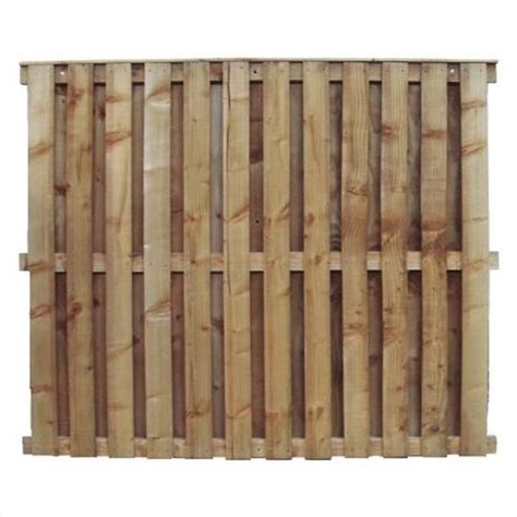 Hit And Miss Fence Panel 6x6 Fencing Suppliers Landscaping