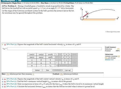 Solved Class Management Help D Kinematics Begin Date Chegg