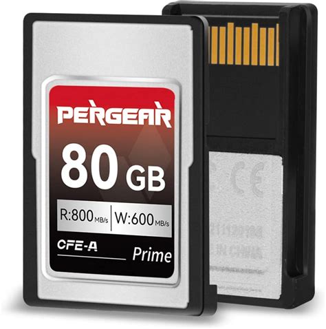 Pergear Cfexpress Professional Type A Cards Sony Addict