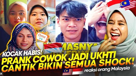 🇮🇩 Ngakak🤣🤣 Ukhti Cantik Ini Bikin Syok Semua Orang Prank Cowok