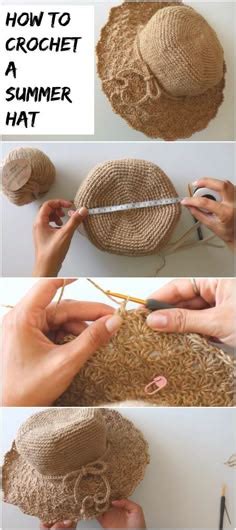 How To Stiffen The Brim Of Any Crochet Hat Without Starch Photo