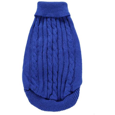 Jecikelon Small Dog Sweaters Knitted Pet Cat Sweater Warm Dog