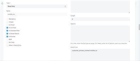 field type read only fetch from customization frappe forum