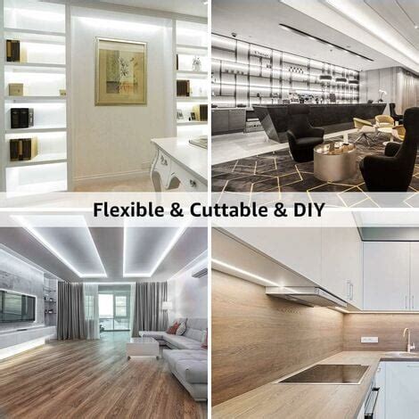 10M Ruban LED Dimmable Bande LED Blanc Froid 6000K 600 LEDs SMD 2835