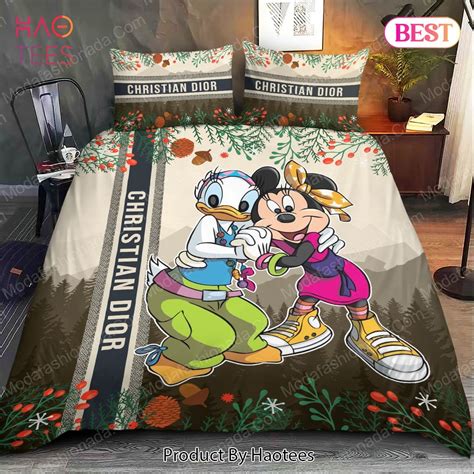 Buy Donal Mickey Mouse Christian Dior Christmas Bedding Sets Bed Sets Bedroom Sets Comforter