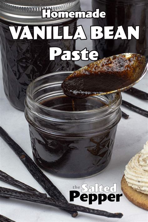 Homemade Vanilla Bean Paste In 5 Minutes