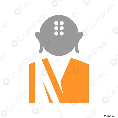 Monk Logo Icon Design Stock Vector 6562669 Crushpixel