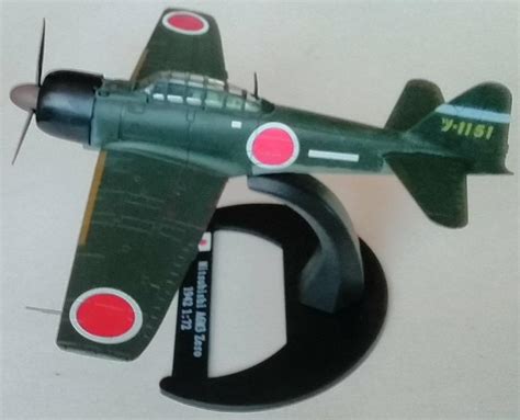 Mitsubishi A6m 3 Zeke Zero Kovový Model Měřítko 172 Aukro