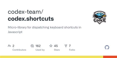 Github Codex Team Codex Shortcuts Micro Library For Dispatching