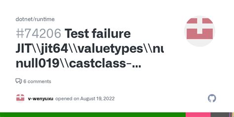 Test Failure JIT Jit Valuetypes Nullable Castclass Null Castclass Null Castclass