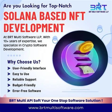 Solana Based Nft Development At ₹ 79999pair In Greater Noida Id