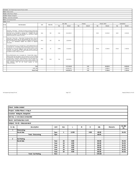 Ra 01 Abstract And Measurement Sheet Wing 6 Pdf Building