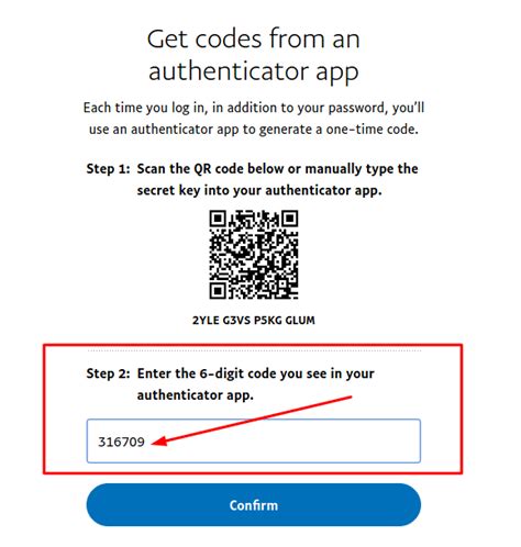 PayPal Two Factor Authentication With Hardware Security Key Protectimus Solutions