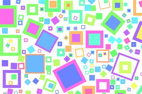 Conceptual Background Square Rectangle Pattern For Design Shape