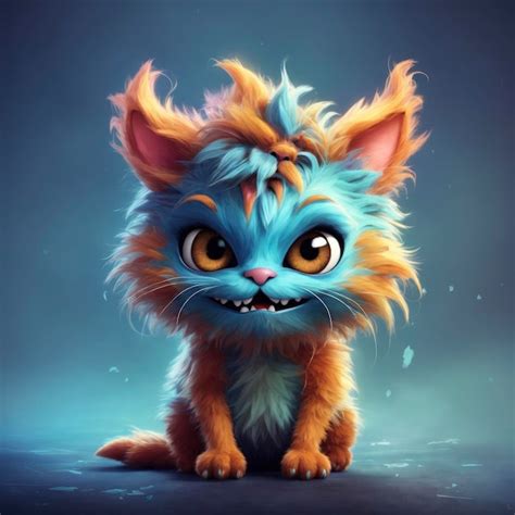 Premium Ai Image A Sweet Monster