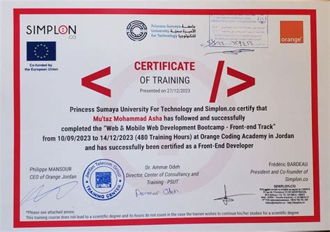 Mutaz Asha On Linkedin Frontenddevelopment Orangecodingacademy 19 Comments