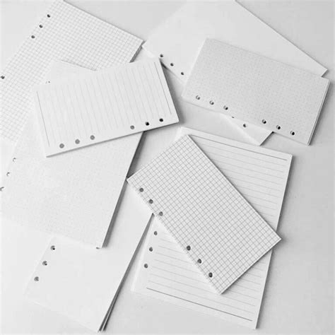 Loose Leaf Notebook Refill Personal