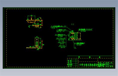 板式换热器 Autocad 模型下载 懒石网