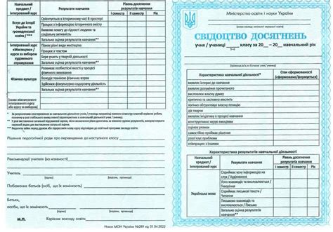 свідоцтво досягнень учня 5 6 класи Абетка ціна упити 0005070707033