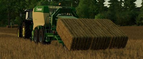 Fs22 Krone Big Pack 1290 Hdp Ii V 1000 Balers Mod Für Farming