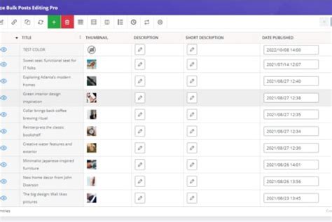 wordpress bulk posts editing wp posts and pages bulk editor plugin