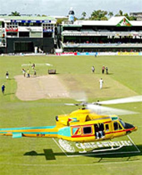 Helicopter At Bourda