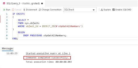 Overview Of The T Sql If Exists Statement In A Sql Server Database