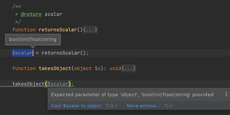 Phpstorm Eap Phpstan And Psalm Support Out Of The Box The
