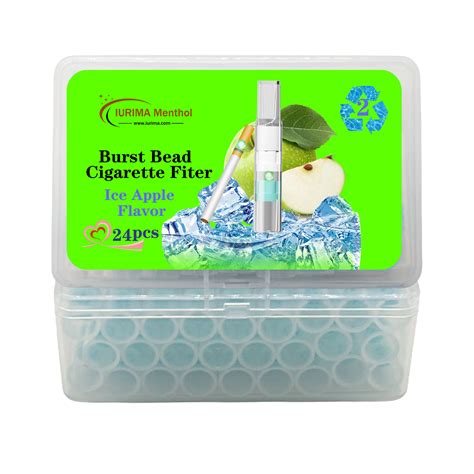 Cigarette Filter Tip With Crushed Beads And Filter Tip Suitable For