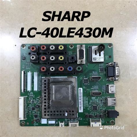 Jual SHARP LC 40LE430M MAINBOARD MB MOBO MODUL MESIN TV LED 40LE430 Di