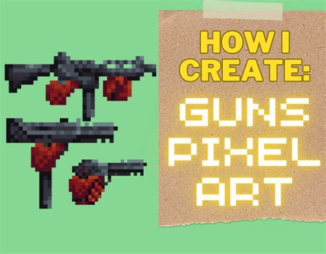 Weapon Pack Using Pixel Art Behance