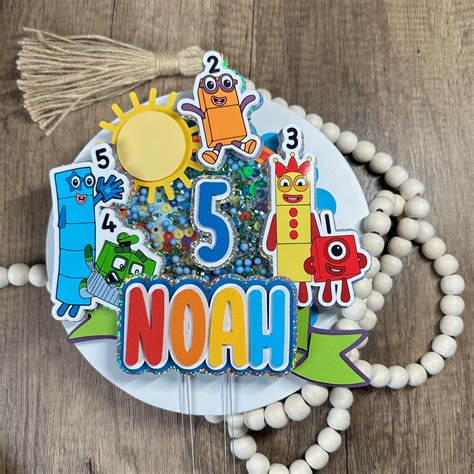 Numberblocks Cake Topper