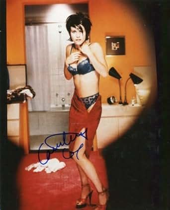 COURTENEY COX Signed Sexy Lingerie 8x10 Photo UACC RD 212 At