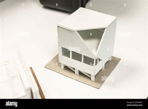 Abstract Architectural Chipboard Models