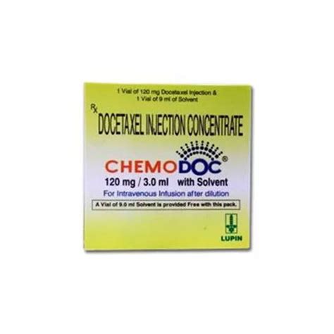 Docetaxel Injection Concentrate 120mg Liquid Solution Sterile Non