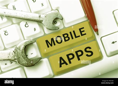 Handwriting Text Mobile Apps Internet Concept A Software Application